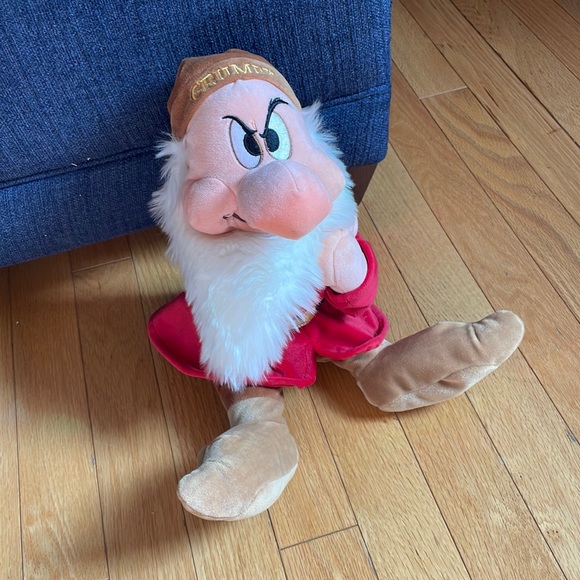 Disney | Toys | Disney Grumpy Plush | Poshmark